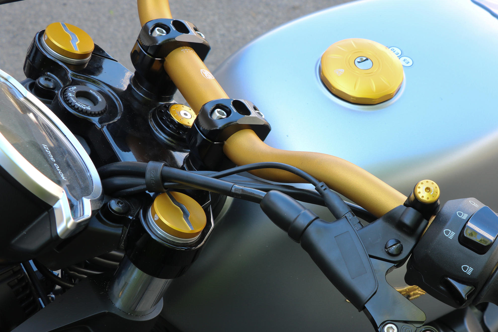 Steering stem top plate nut Moto Guzzi | Cnc Racing