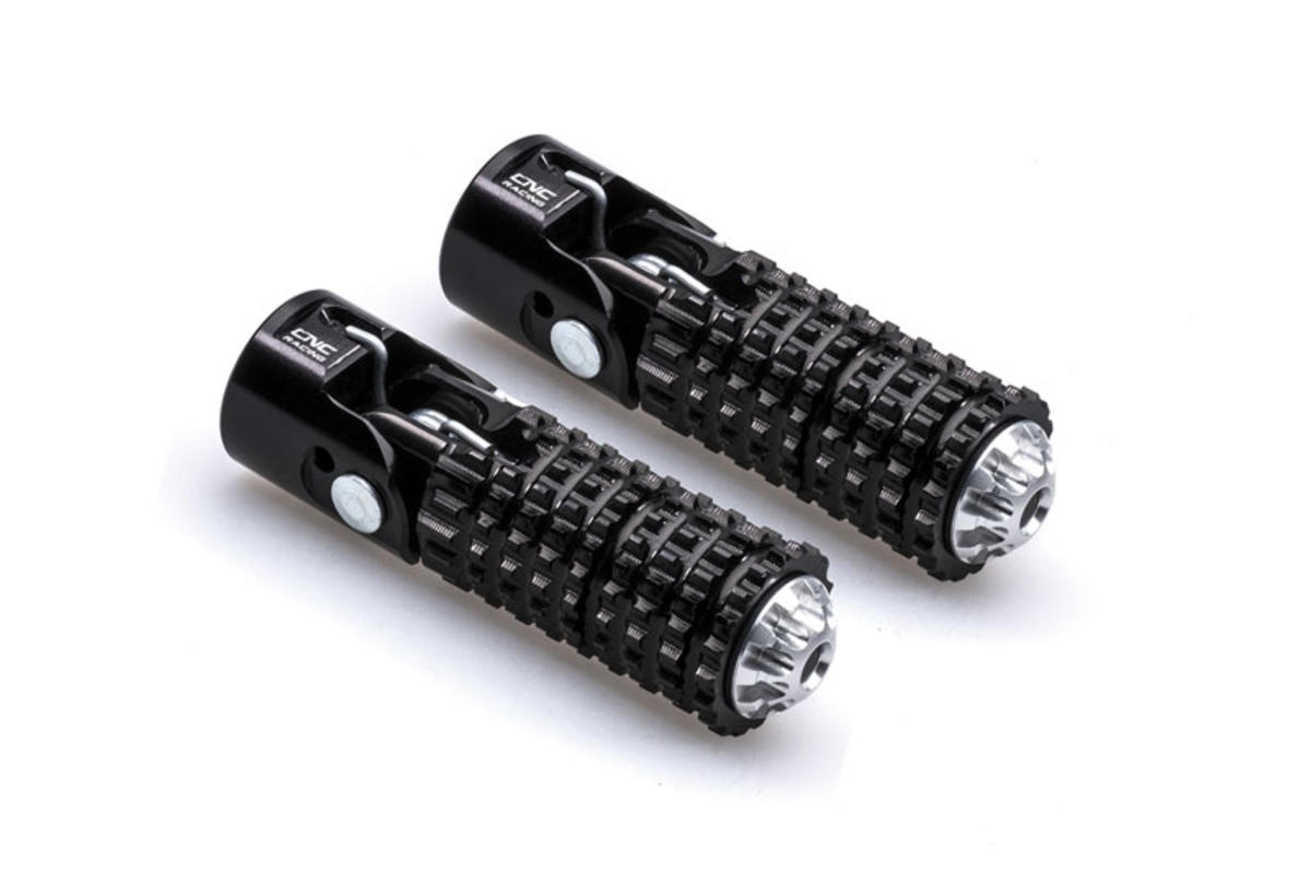 Footpegs folding universal - Sport | Cnc Racing