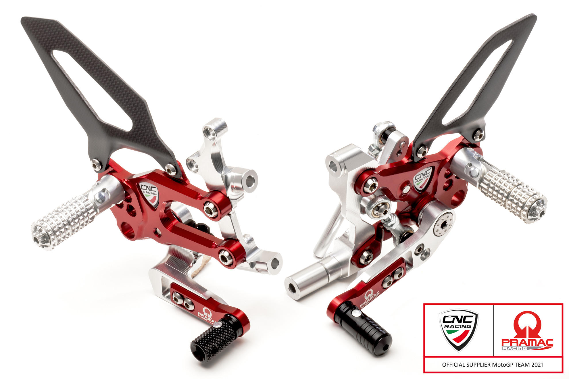 Adjustable rearsets RPS Ducati SBK Panigale series Team Pramac MotoGP ...
