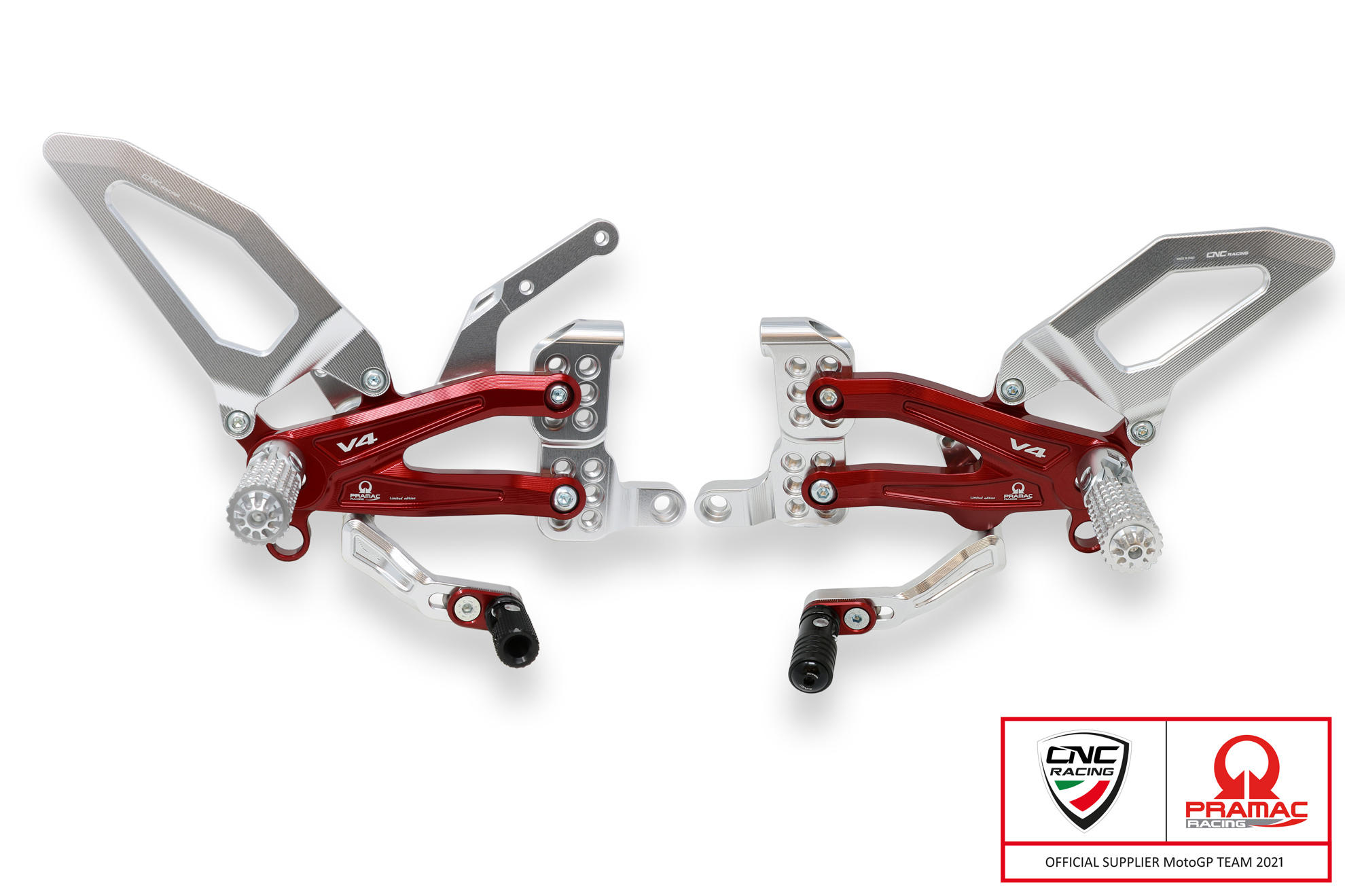 Adjustable rear sets Ducati Panigale V4 series for V4, V4 S and V4 ...