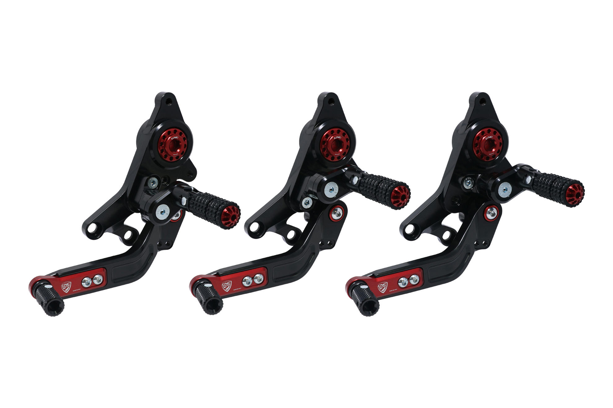 Adjustable rear sets rider Ducati Hypermotard 950 | Cnc Racing
