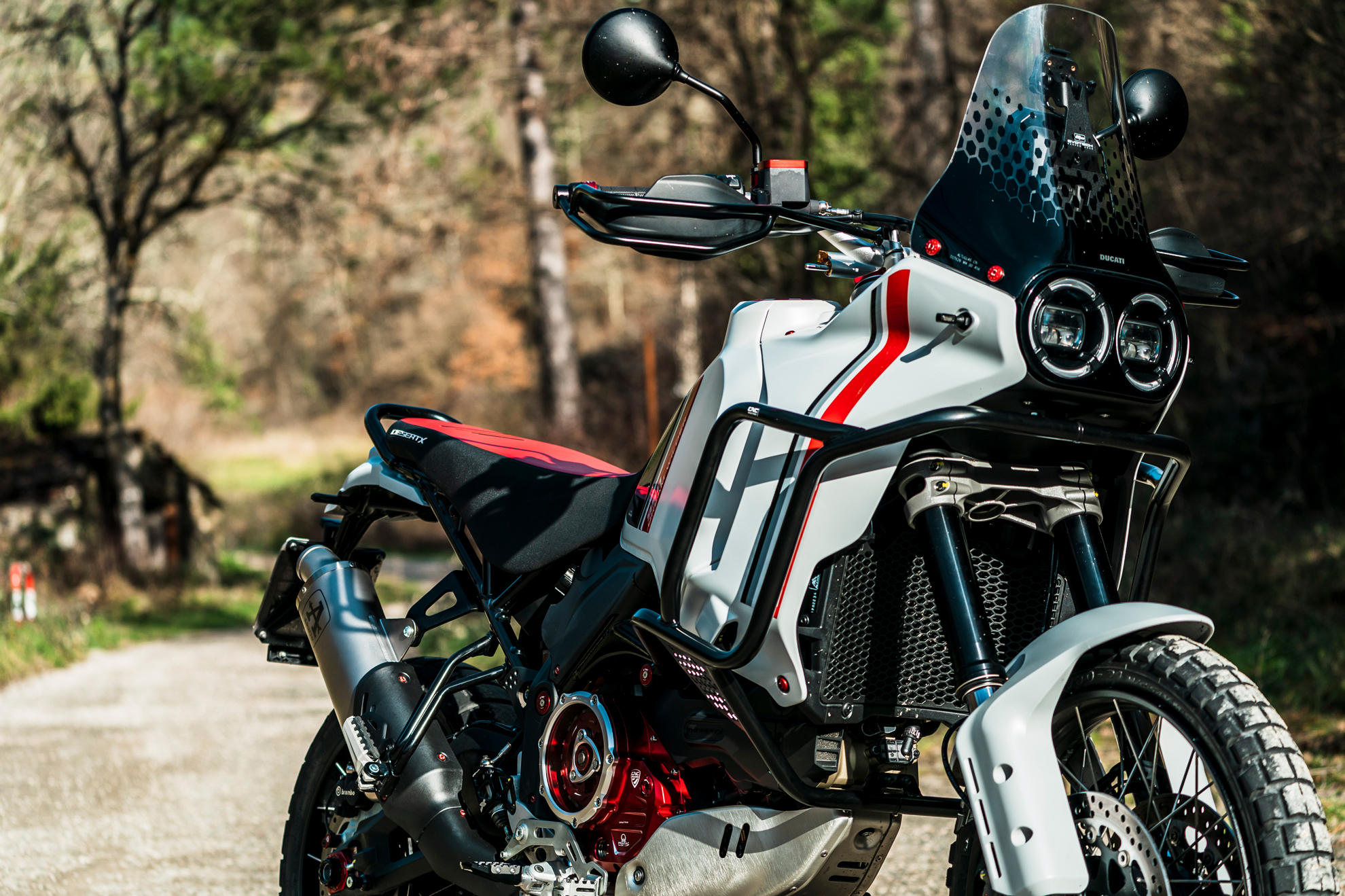 Engine guard in steel tubes Ducati DesertX - Cnc Racing | Cnc Racing