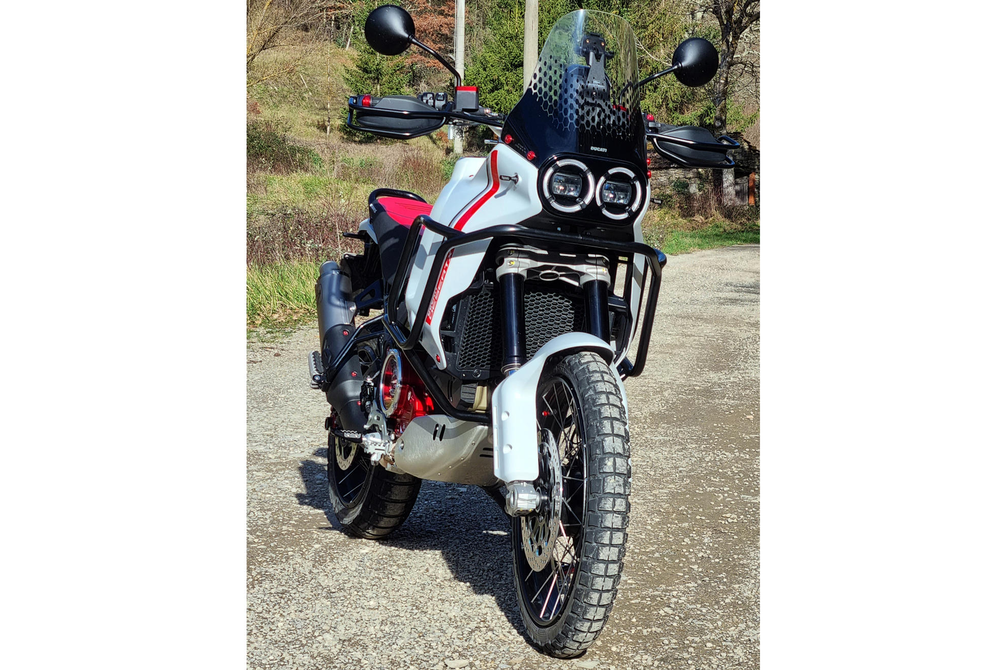 Engine guard in steel tubes Ducati DesertX - Cnc Racing | Cnc Racing