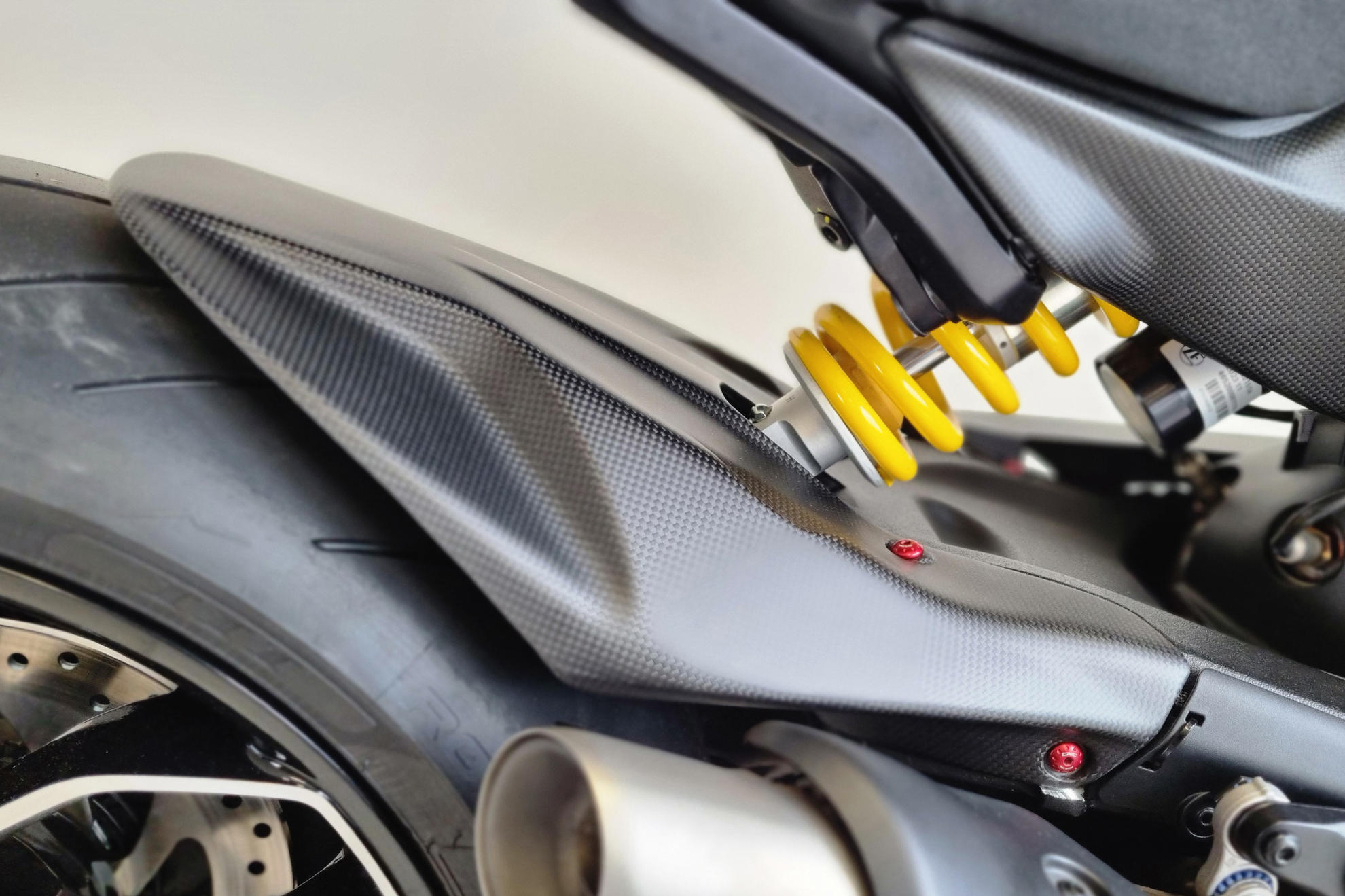 Rear mudguard Ducati Diavel V4 - Carbon - Cnc Racing | Cnc Racing