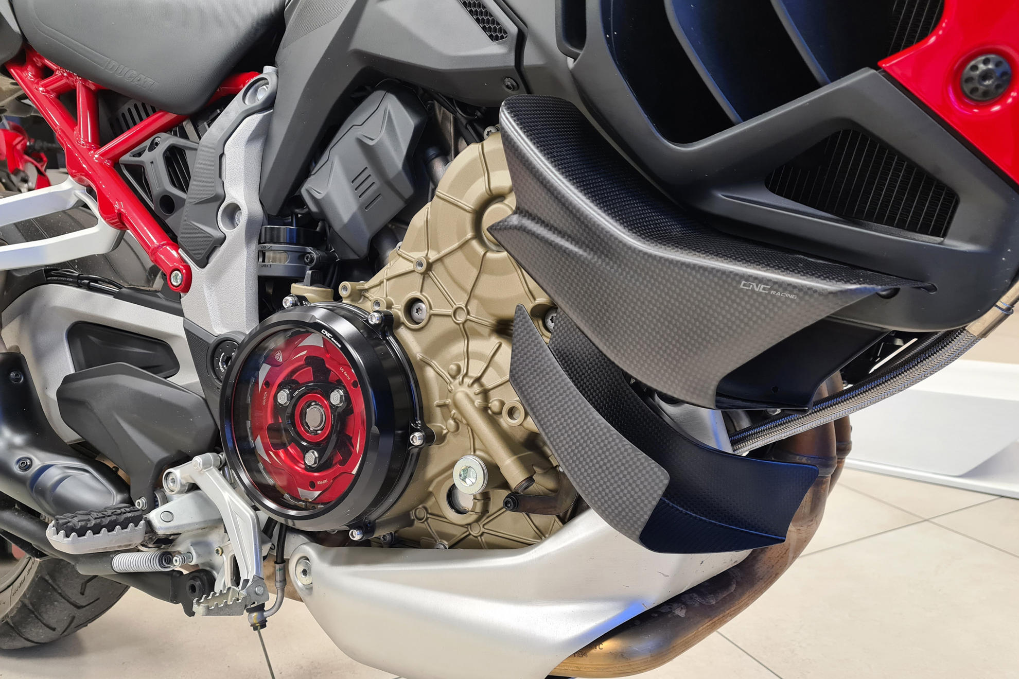 Winglets Kit Ducati Multistrada V4 - Carbon | Cnc Racing