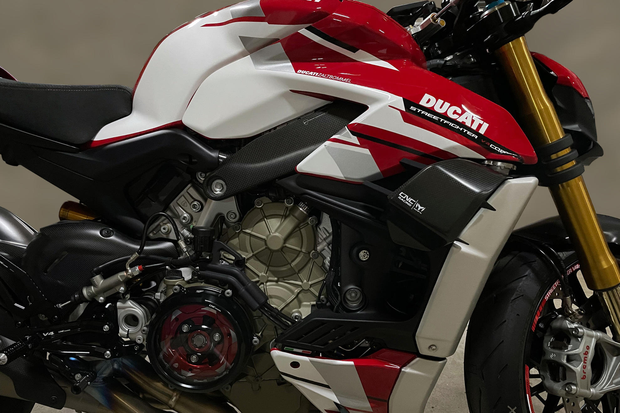 GP Winglets Ducati Streetfighter V4 - Carbon fiber | Cnc Racing