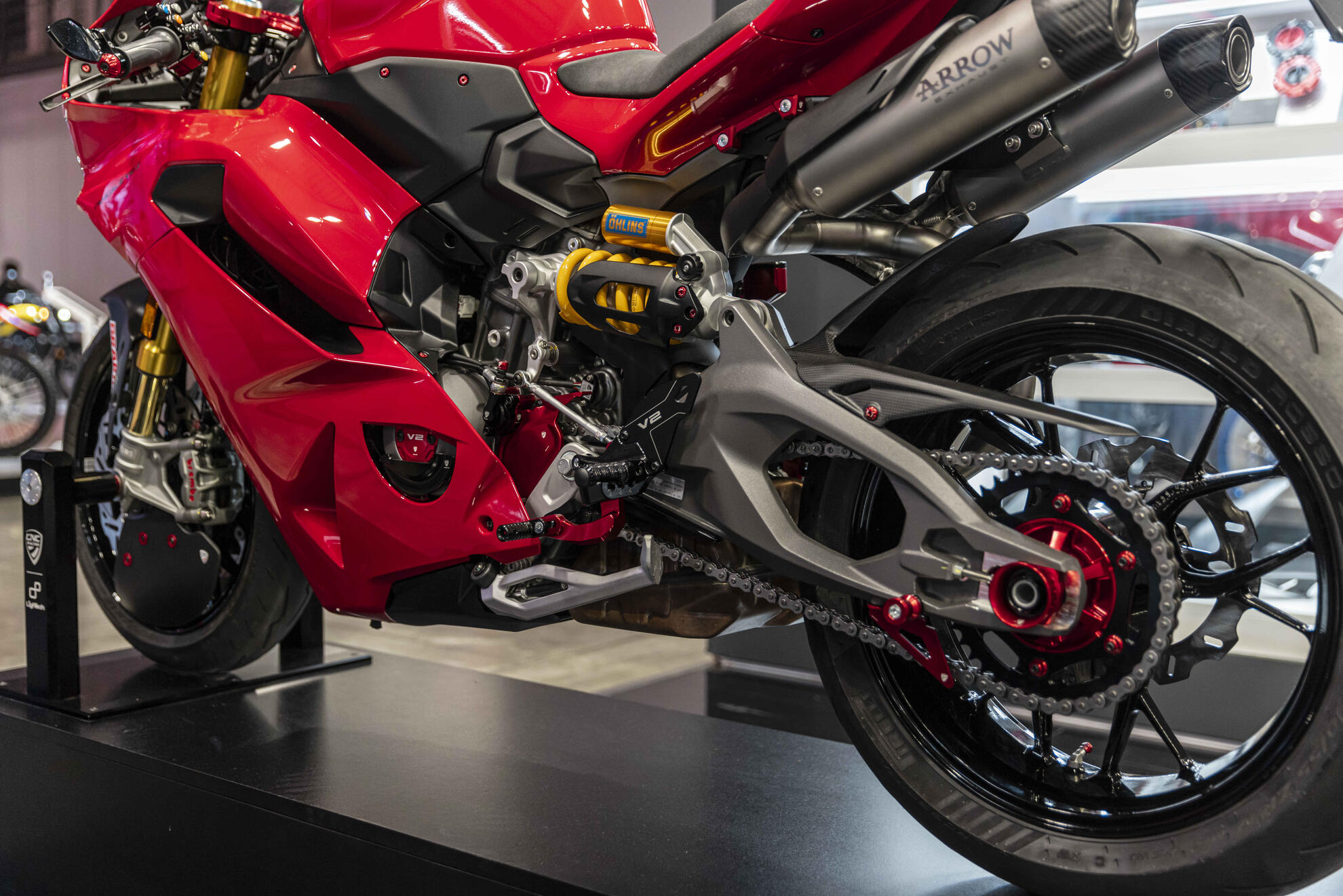 Lower Chain Guard for Ducati Panigale V2 and Streetfighter V2 MY 2025 ...