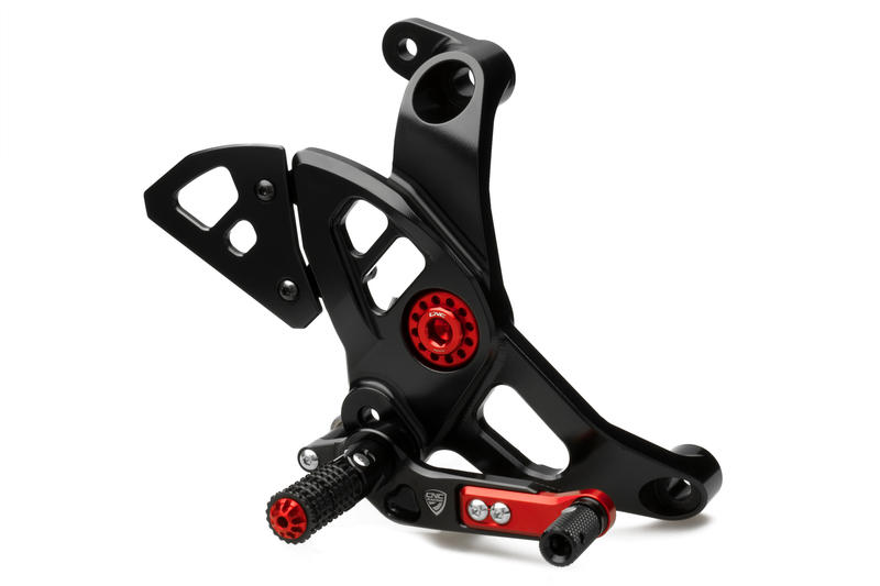 ADJUSTABLE REAR SETS DUCATI | Cnc Racing