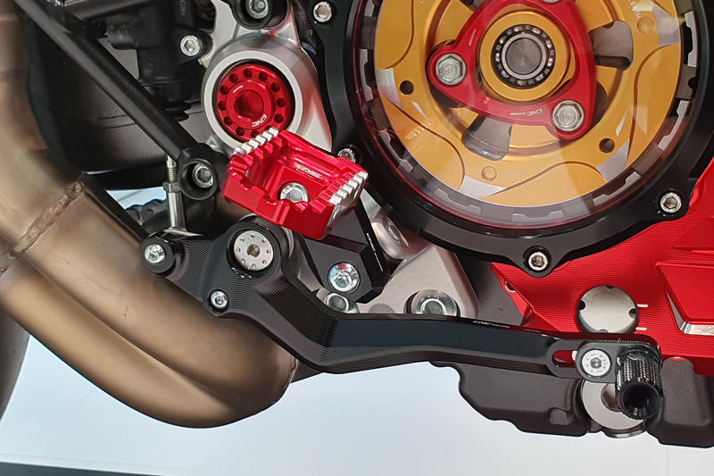 Gear/Rear brake levers kit Ducati Hypermotard 950 - SLIDE | Cnc Racing