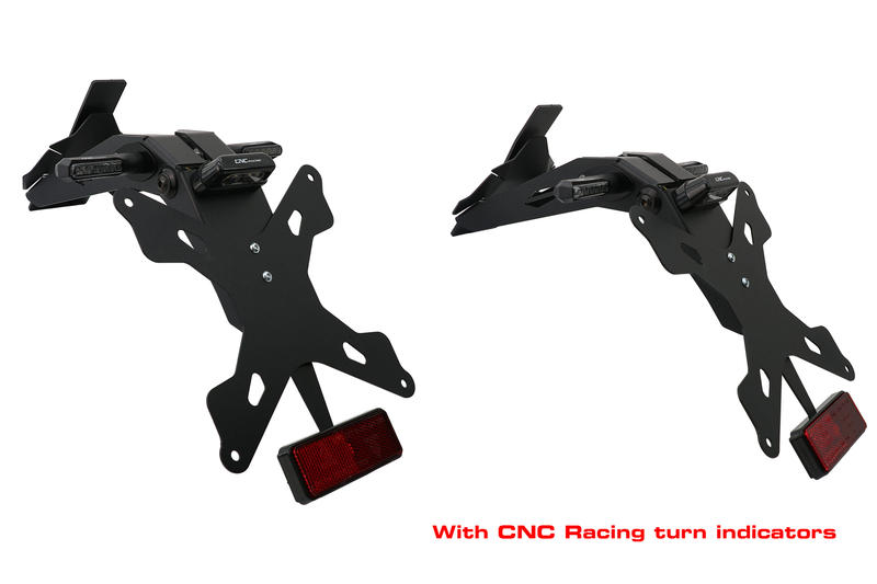 Adjustable license plate Ducati Streetfighter V2 | Cnc Racing