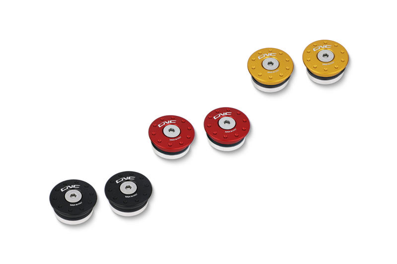 Plugs kit for rear sets OEM Ducati SBK Panigale / Streetfighter V4 - V2 ...