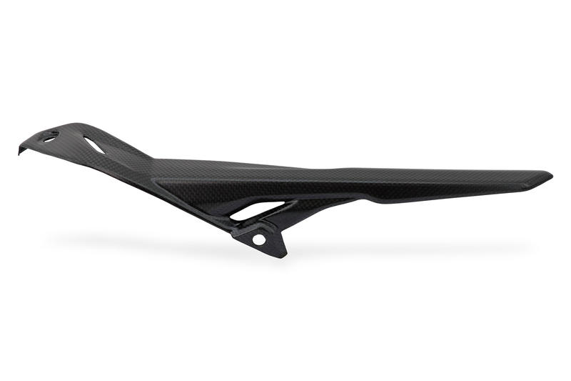 Upper chain guard Ducati Monster 937 - Carbon | Cnc Racing