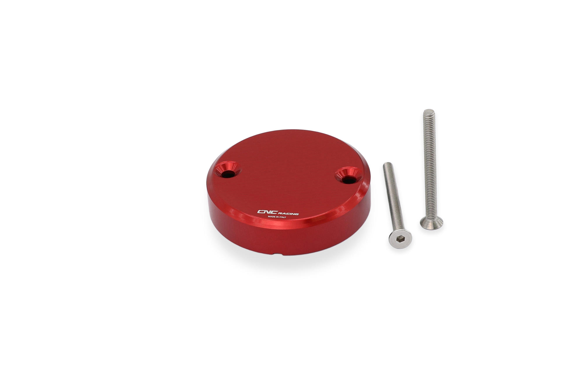 Front brake fluid reservoir cap Ø56 - Streaks | Cnc Racing