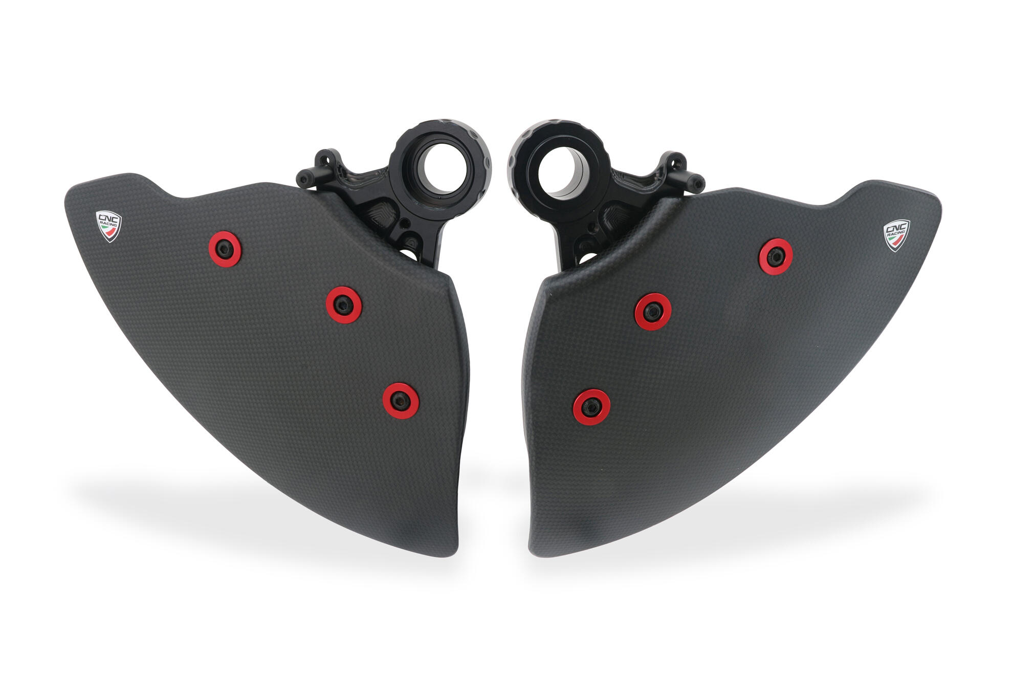 GP DUCTS EVO - Front brake cooling system - Carbon Matt | Cnc Racing